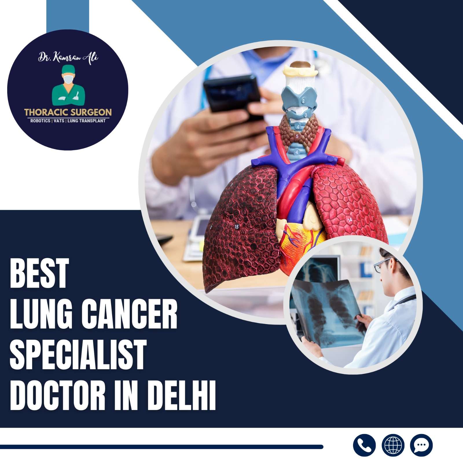 Lung Cancer Specialist doctor in Delhi | Dr. Kamran Ali
